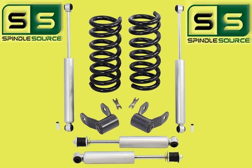 1"/2" Drop Kit Fits 98-15 Ford Ranger 2WD Coils+Shackles+Shocks SPR ...