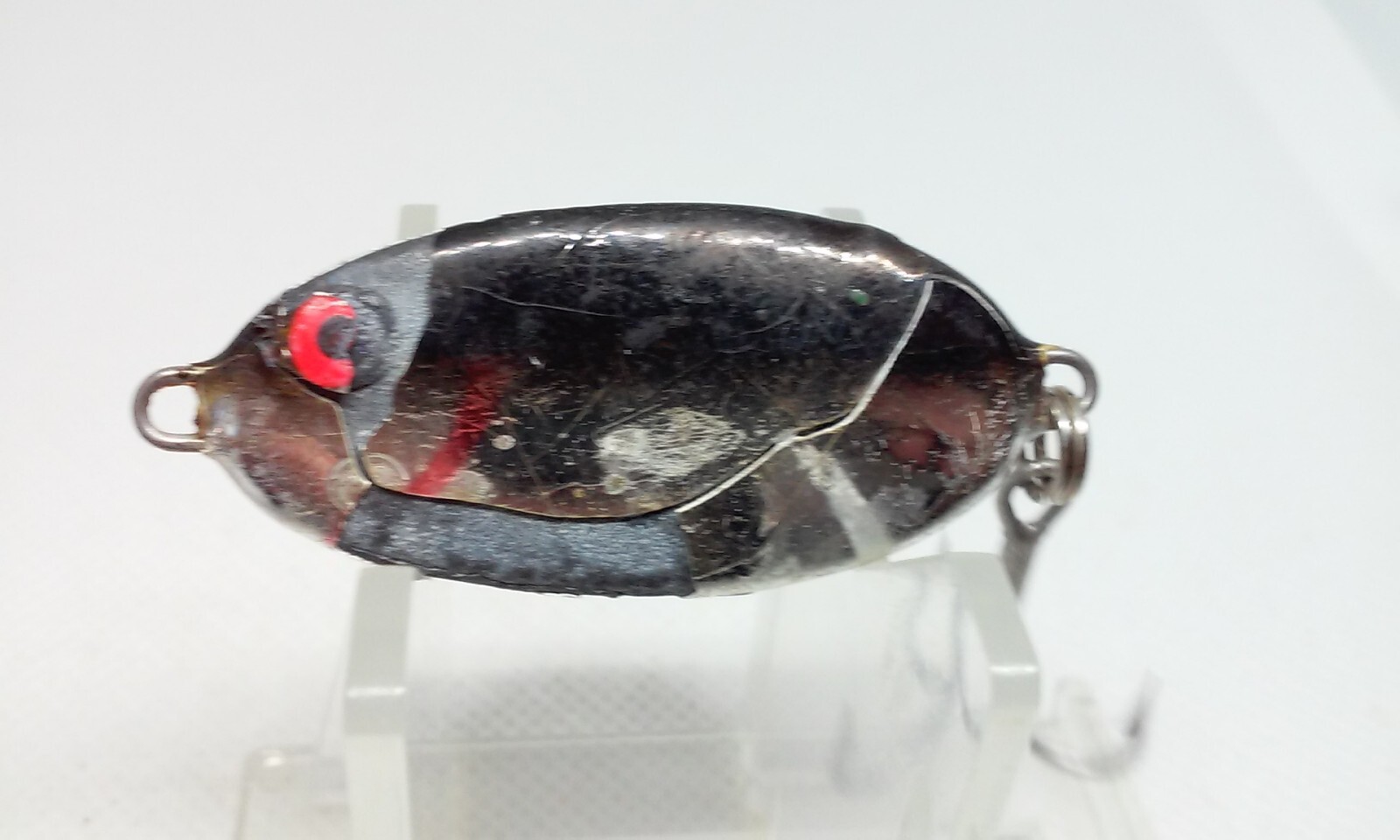 Vintage BOMBER SLAB SPOON Silver Shad 1 3/4" Jigging Spoon 7/8oz ...