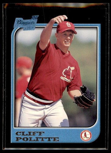 1997 BOWMAN CLIFF POLITTE RC ST. LOUIS CARDINALS #419 | eBay