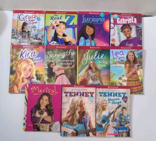 11 American Girl Chapter Book Lot Tenny, Grace, Lea, Kira, Gabriela ...