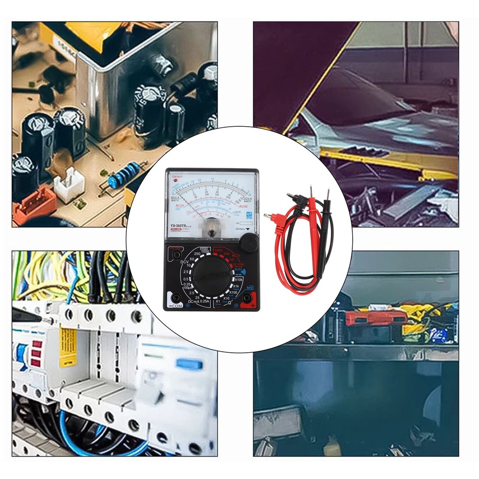Digital Multimeter ACDC Meter Measure Voltage Data Hold Function High ...