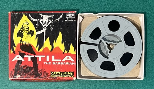 Castle Films - ATTILA The Barbarian - 8mm - #1011 Movie Film with Box ...