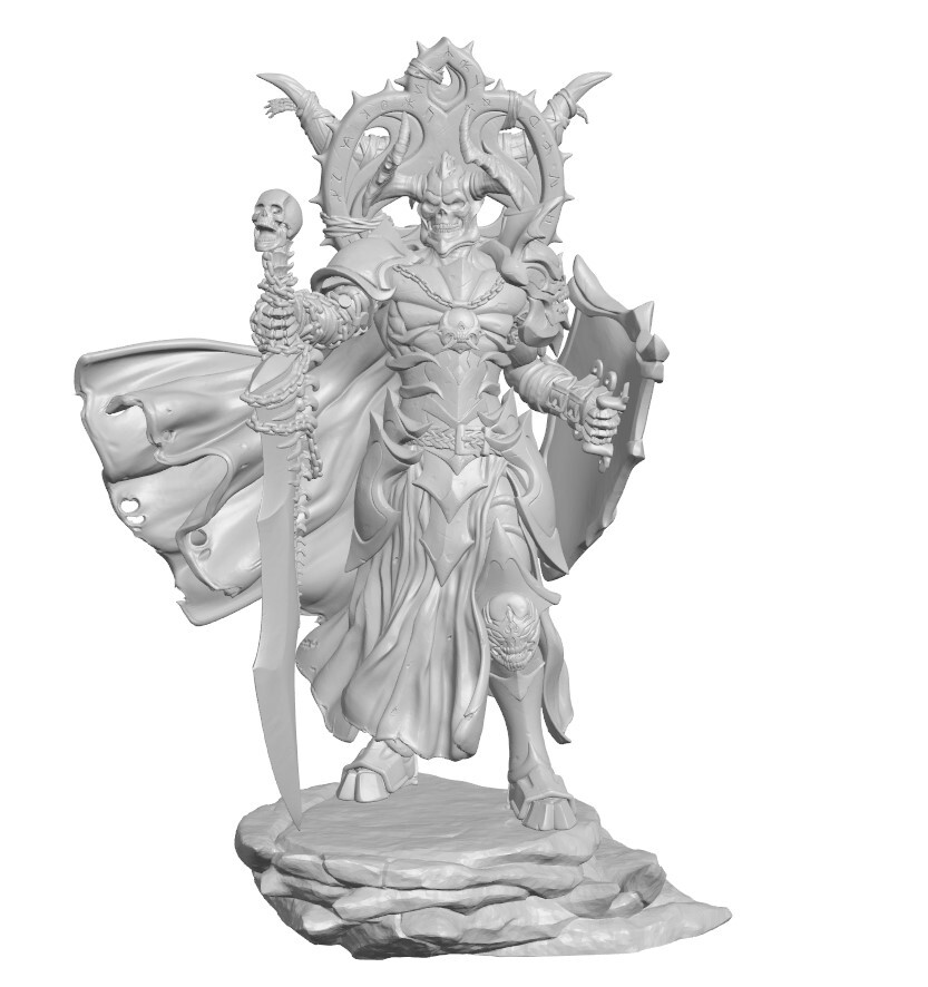 Pulvis Dumah Figure Model Figurine Statue | eBay