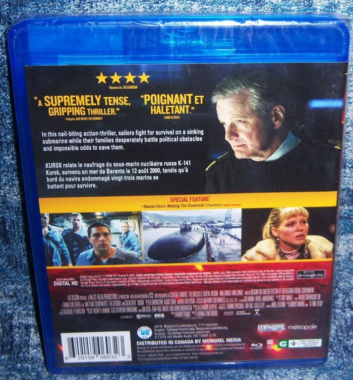 NEW COLIN FIRTH MAX VON SYDOW THE COMMAND KURSK WAR DRAMA MOVIE BLU RAY ...