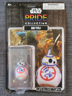 BB-Y0U Hasbro Star Wars Droid Factory Pride Collection 3.75" Action ...