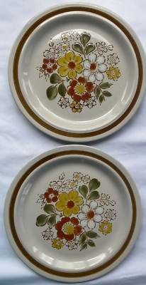 DECORATED PEBBLE STONE HANDPAINTED DINNER PLATES sigma 2 Plates | eBay