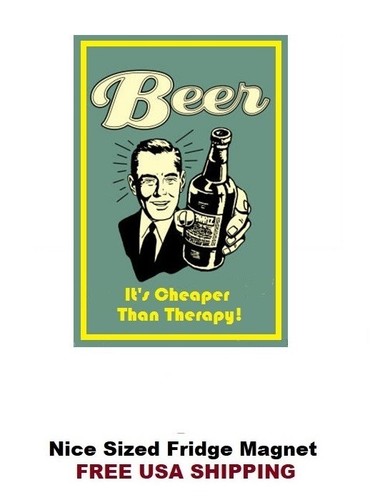 113 - Funny Beer Alcohol Drinking Fridge Refrigerator Magnet | eBay
