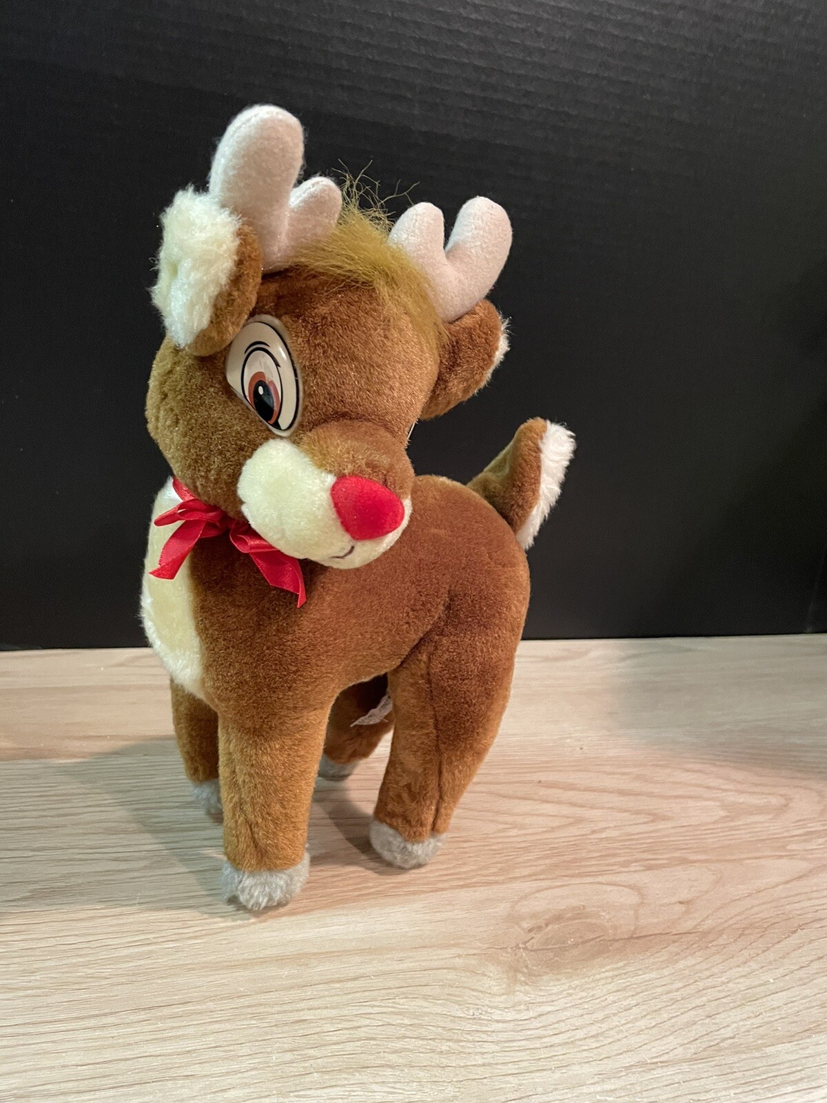 Vintage Applause Rudolph The Red Nosed Reindeer Plush Stuffed Animal ...