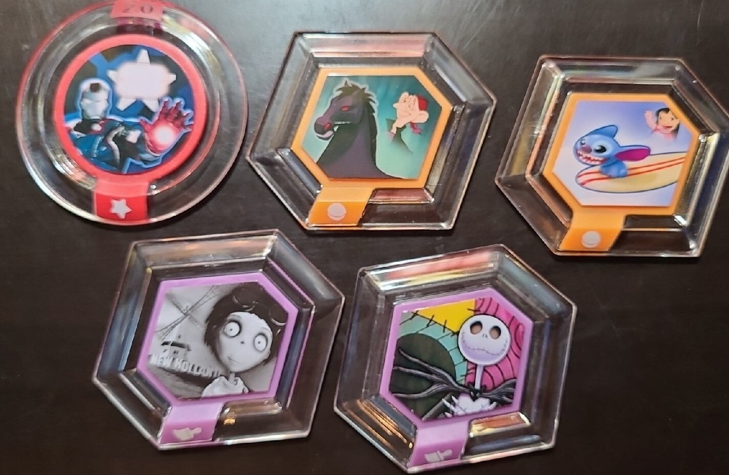 Disney Infinity Power Disc Lot of 5 - See Photo | eBay