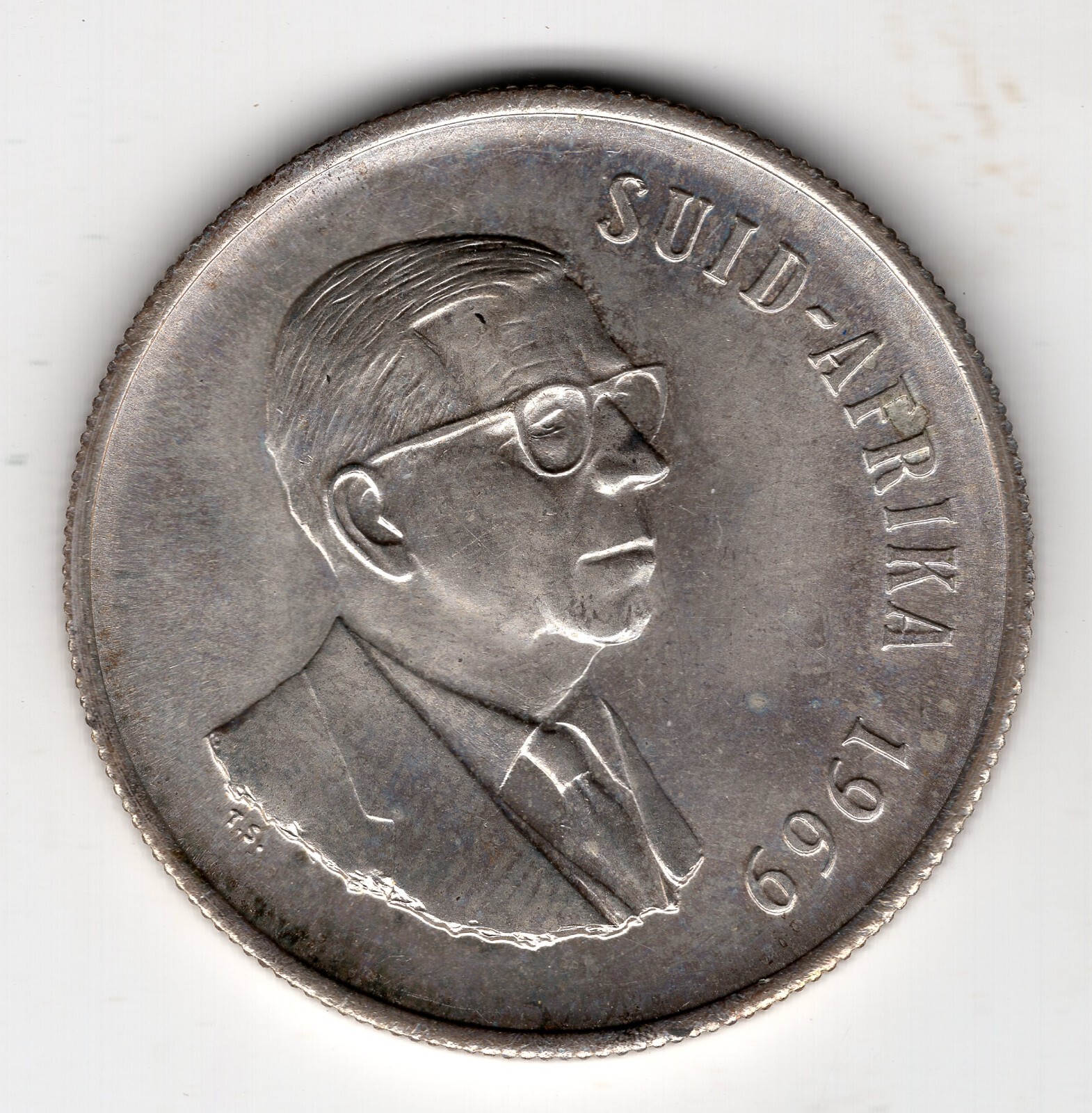 SOUTH AFRICA SOUTH AFRICA 1 RAND 1969 "DR. T. E. DÖNGES", SILVER BU | eBay