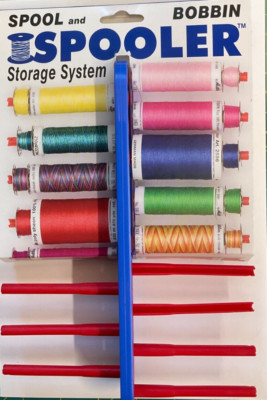 SPOOLER SPOOL & BOBBIN STORAGE SYSTEM | eBay