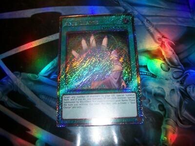 Soul Charge 1st Edition Platinum Secret Rare RA04-EN222 Yu-Gi-Oh! | eBay