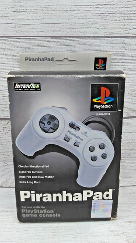 InterAct Accessories PiranhaPad (SV-100) Gamepad For Playstation 1 CIB ...