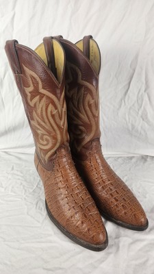 Justin Hornback Horned Back Lizard 10.5 D Vintage | eBay