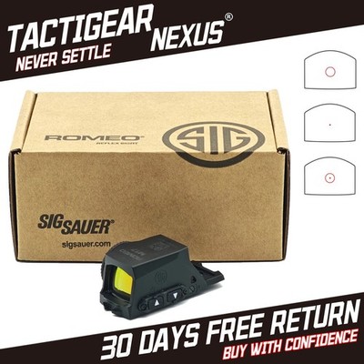 SIG SAUER ROMEO-M17 Enclosed Reflex Red Dot Sight 1x24mm Multi-Reticle -SORM1710 | eBay
