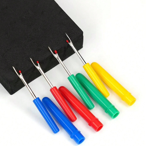 1-2-3-4x ASSORTED COLOURS SEAM RIPPER STITCH UNPICKER SEWING TOOL ...
