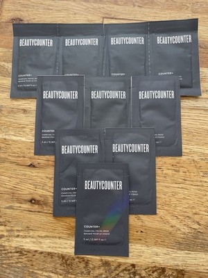 10 Beautycounter Charcoal Facial Mask Samples- 5 ml Packets -NEW, FAST ...