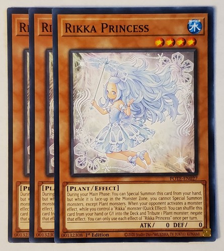Yugioh x3 Rikka Princess POTE-EN027 Common 1st Edition | eBay