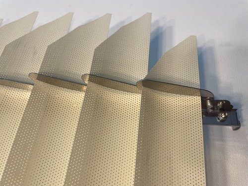 VW Volkswagen Bus Rear Window Venetian Blinds Adjustable Slats Ivory ...