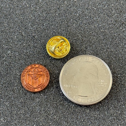 Vintage City Of Austin Texas Founded 1839 Crest Coat Of Arms Lapel Pin ...