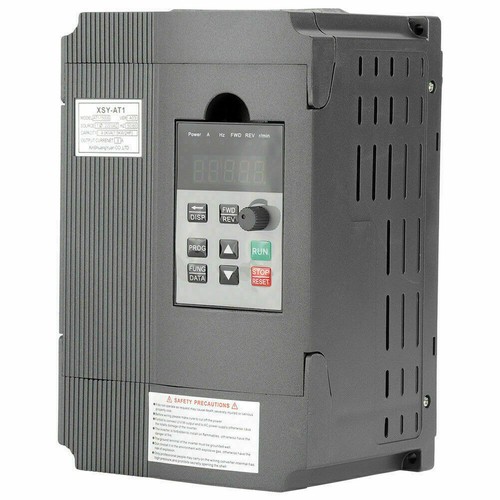 New 1.5KW VFD Single Phase Motor Speed Control Variable Frequency Drive ...
