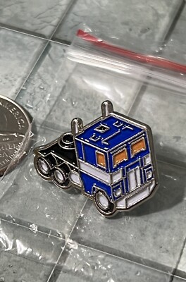 Botcon 2024 Exclusive Transformers Optimus Prime Truck Pin - BLUE - L ...