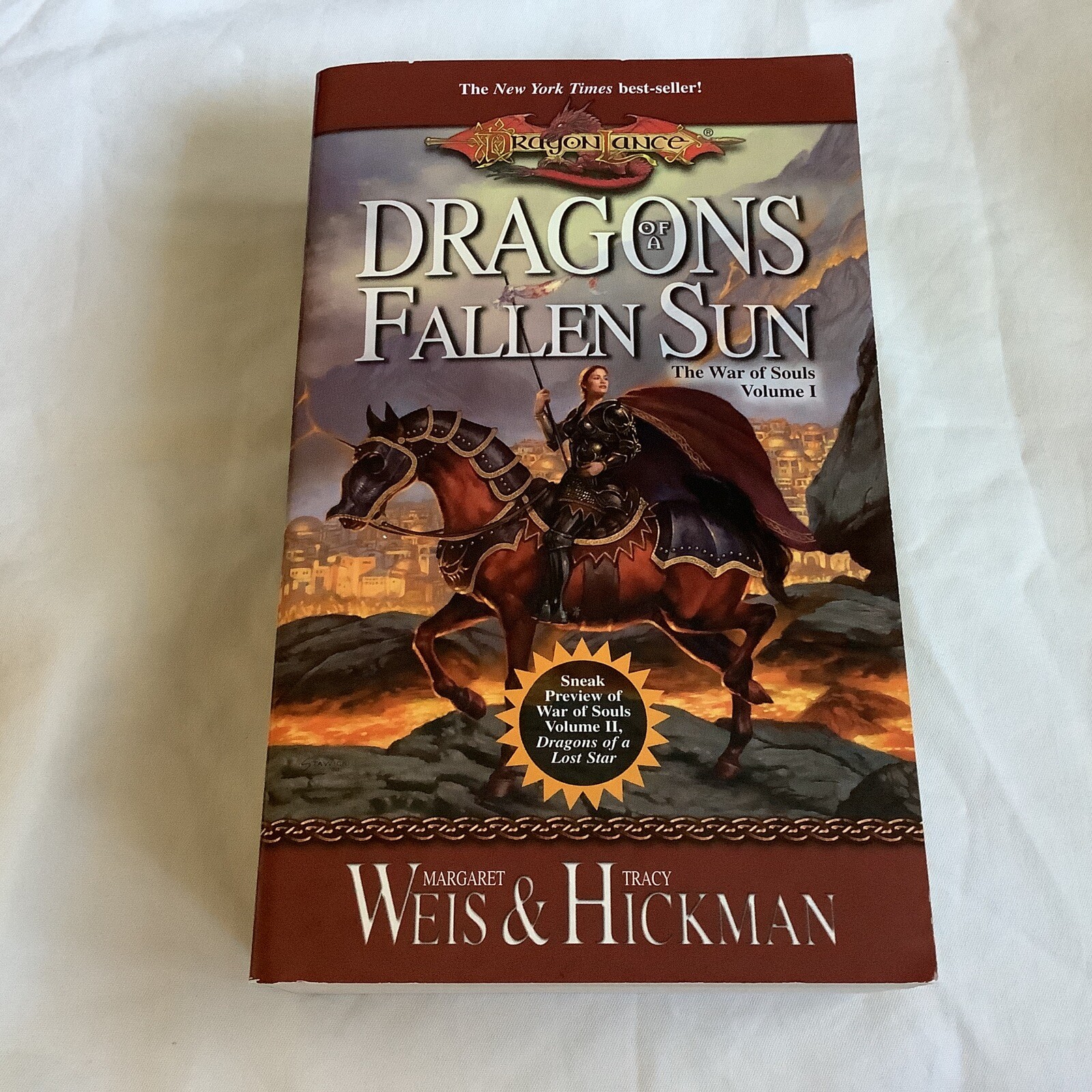 Dragons of a Fallen Sun by Tracy Hickman and Margaret Weis (2001, Mass ...