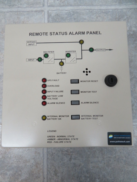 Open Box MGE UPS Systems Remote Alarm Status Panel 20-120100-00 A4351DH ...