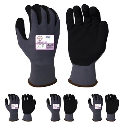 Extraflex Protective Work Gloves Abrasion Resistant Gloves For ...
