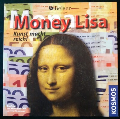 Spiel Money Lisa ☆ Mona Lisa Kunst & Gemälde von Kosmos *** Top Zustand ...