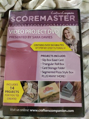 🔥The Scoremaster Video Project DVD By Sara Davies Includes 14 Projects ...