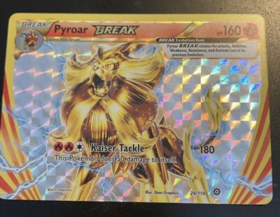 Pokemon - Pyroar BREAK - 24/114 - Rare BREAK - XY - Steam Siege - LP | eBay