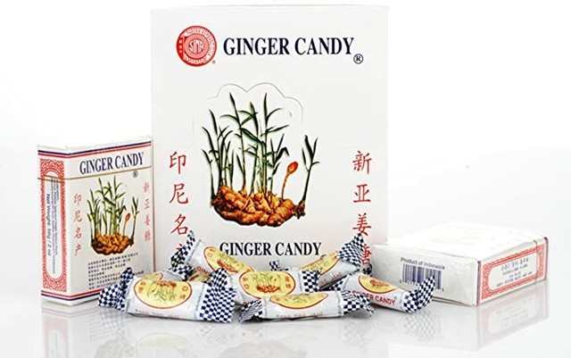 25 Boxes SINA Ginger Candy Chewy Permen Jahe Bonbon AU Gingembre for ...
