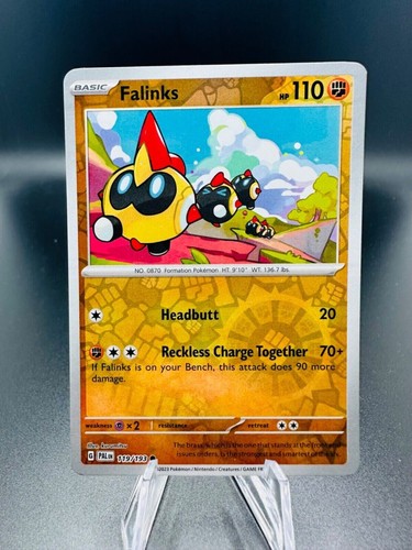 Pokemon TCG - Reverse Holo Falinks 119/193 - Paldea Evolved 2023 | eBay