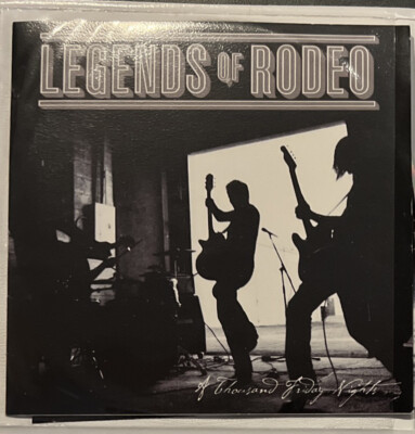 Legends of Rodeo : Thousand Friday Nights CD (*SLEEVE PACKAGE ...