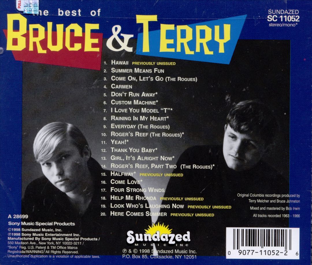 BRUCE & TERRY BEST OF BRUCE & TERRY NEW CD 90771105226| eBay