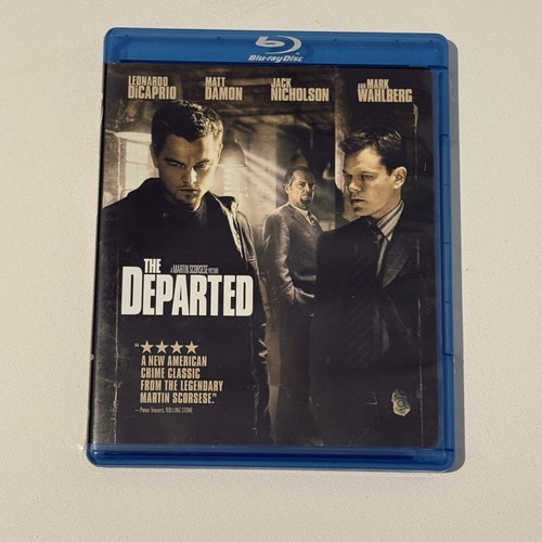 The Departed (Blu-ray, 2006) MATT DAMON LEONARDO DiCAPRIO NICHOLSON ...