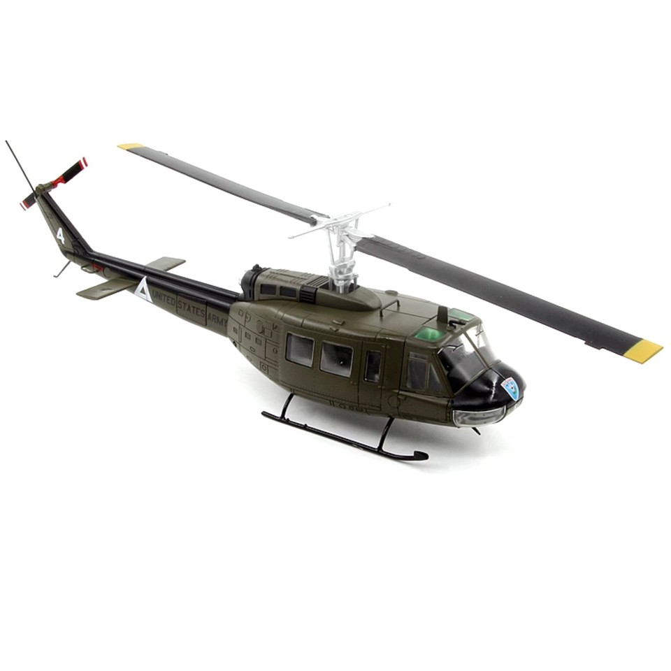 29cm Diecast Alloy 1/48 USA UH-1 Huey Helicopter Aircraft Model Static ...