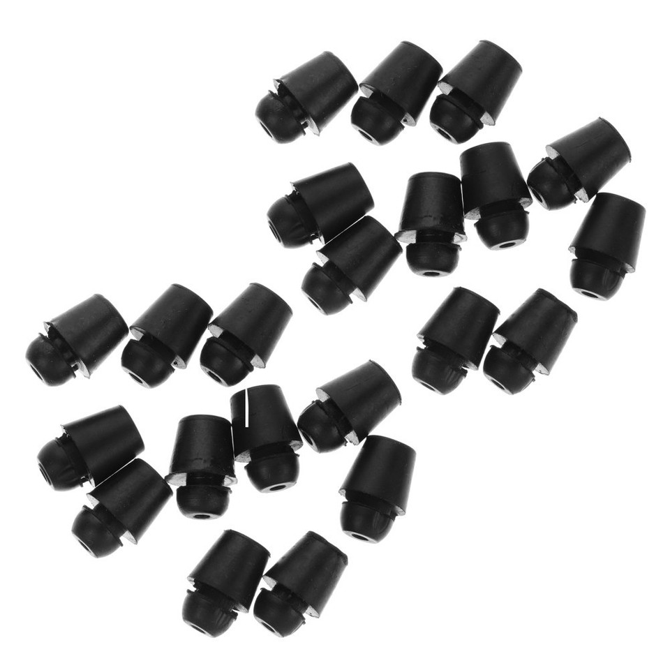 100pcs Car Hood Stop Rubber Buffer, Engine Hood Bumper Stop Black for ...