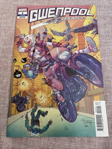 GWENPOOL STRIKES BACK # 1 LUBERA VARIANT DEADPOOL 1 | eBay