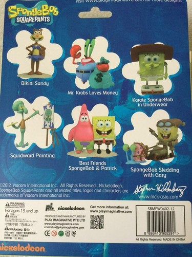 Spongebob Squarepants Jester Squidward Nickelodeon MIB Vinyl Figure ...