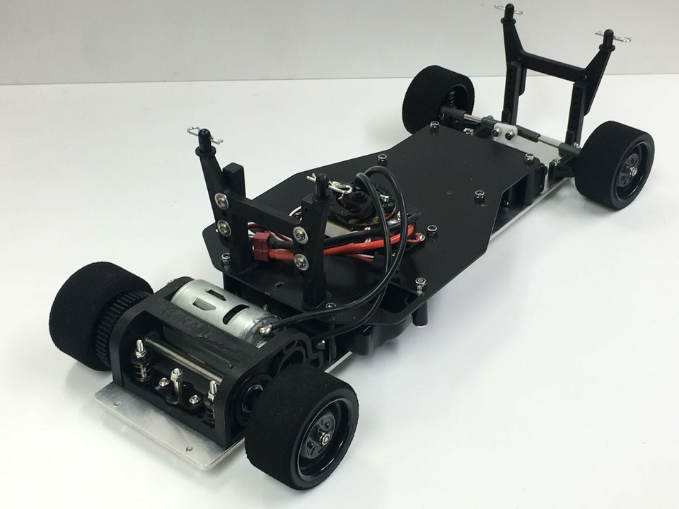 RC Banger Racing Extra Long XL Wheelbase built car plus body Kamtec 1: ...