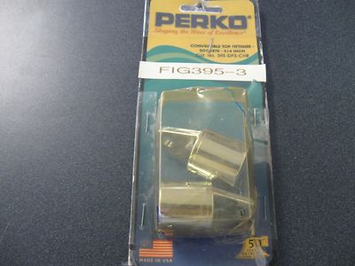 PERKO CONVERTIBLE TOP SOCKETS 3/4" 395DP3CHR BINO55 | eBay