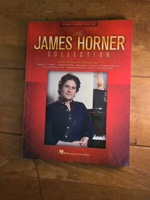 The James Horner Collection Piano Vocal Guitar New Music Book (787) | eBay