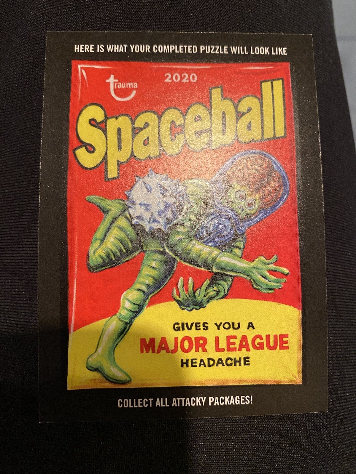 2020 Topps On-Demand Set #1 Mars Attacks Wacky Packages - CARD 11 SNACK ...