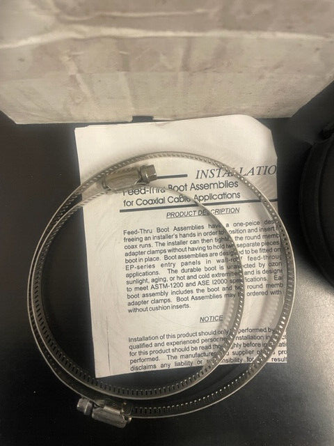 Commscope 1070 BA4 4" Boot Assembly w/1 Hole for 7/8" Coax | eBay