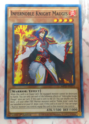 Yugioh - Infernoble Knight Maugis MP21-EN111 1st Edition Common - NM | eBay