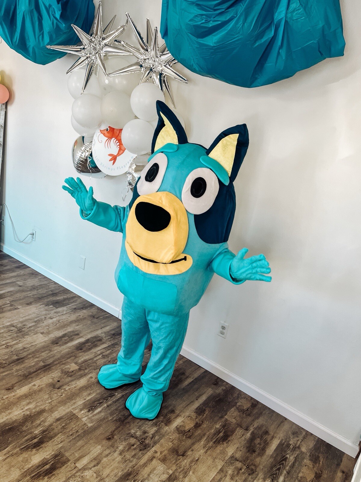 Bluey dog mascot costume party carnival adult fancy c… - Gem