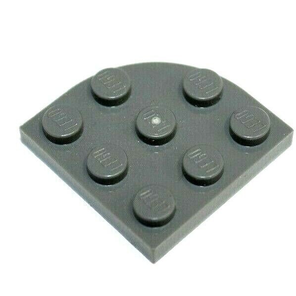 LEGO 30357 Beige 3x3 Round Corner Plate X2 for sale online | eBay