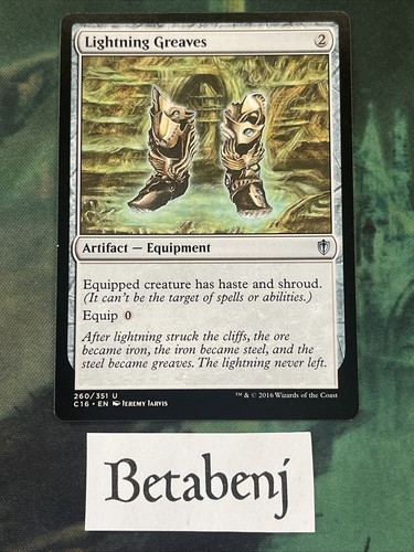 MTG Lightning Greaves Commander 2016 | eBay